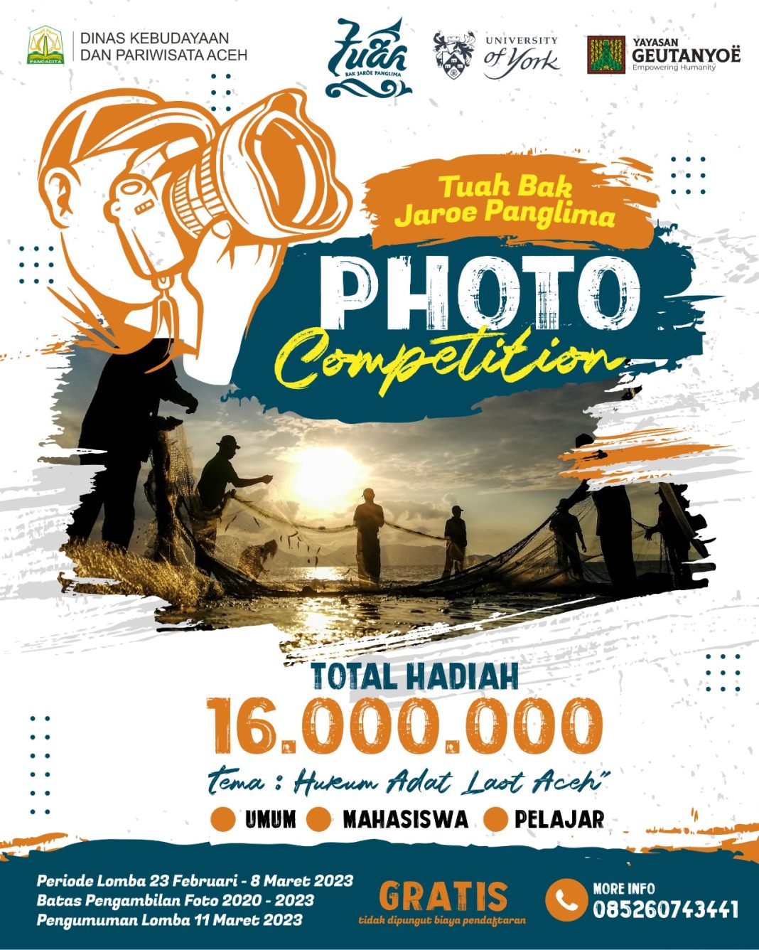 Disbudpar Aceh gelar lomba foto hukum adat laot